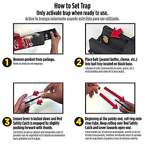 Amdro Reusable Rat Trap, Kills Up to 12