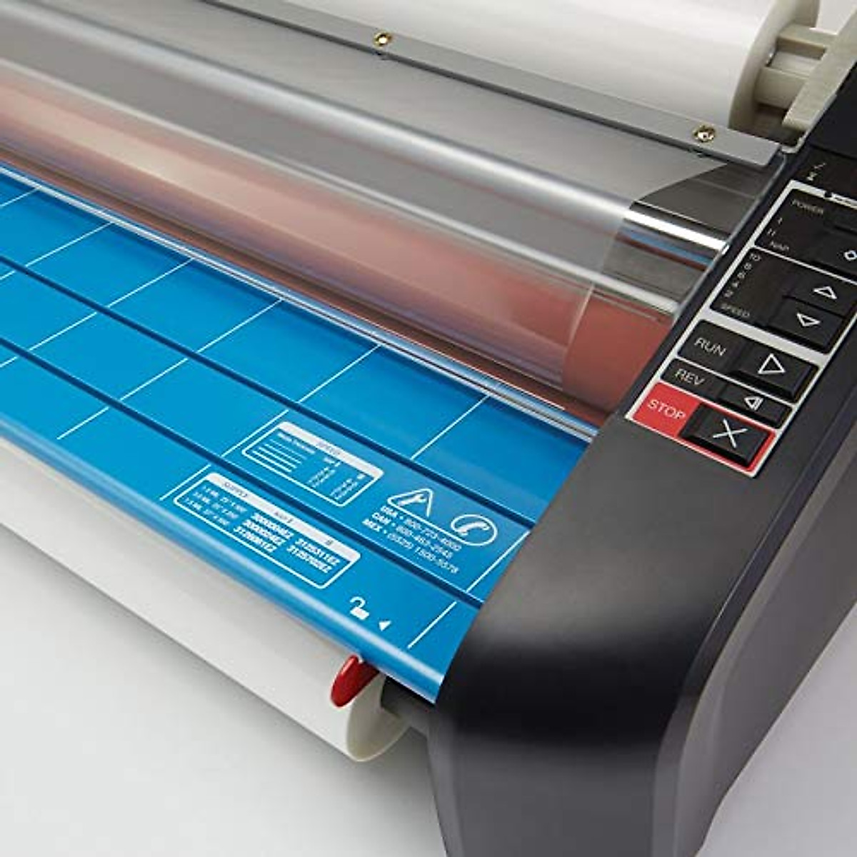GBC Pinnacle 27 EZLoad Thermal Roll Laminator, 27" Maximum Width, 8-10 Minutes Warm-Up (1701720EZ)