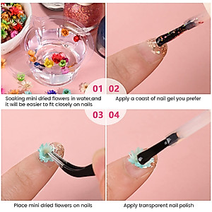 900 PCS Small Dried Flowers for Crafts Resin - Tiny Dried Flowers for Nails, Natural Real Dried Pressed Flowers Bulk for DIY Jewelry Earrings Epoxy Molds, Candles Making, Soap Making