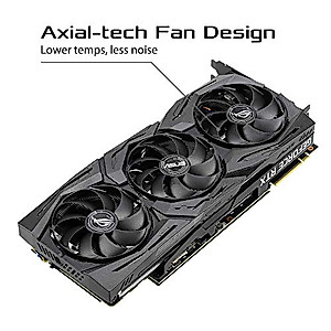 ASUS ROG Strix GeForce RTX 2080 Super Advanced Overclocked 8G GDDR6 HDMI DP 1.4 USB Type-C Gaming Graphics Card (ROG-STRIX-RTX-2080S-A8G)