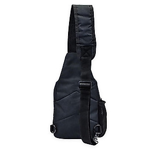 TORCH EDC Gear Chest Bag Urban Water Resistant MOLLE Shoulder Sling Daypack Black