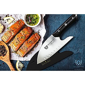 Dalstrong Guardian Chef Knife - 8 inch - Gladiator Series Elite - Ergonomic Design - Razor Sharp - Forged High Carbon German Steel - Full Tang - w/Sheath