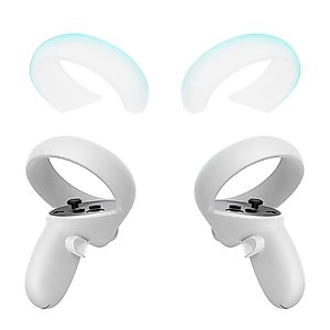 KIWI design Halo Controller Protector Compatible with Quest 2 Accessories, Anti-Bumping Silicone Ring Cover with Protection