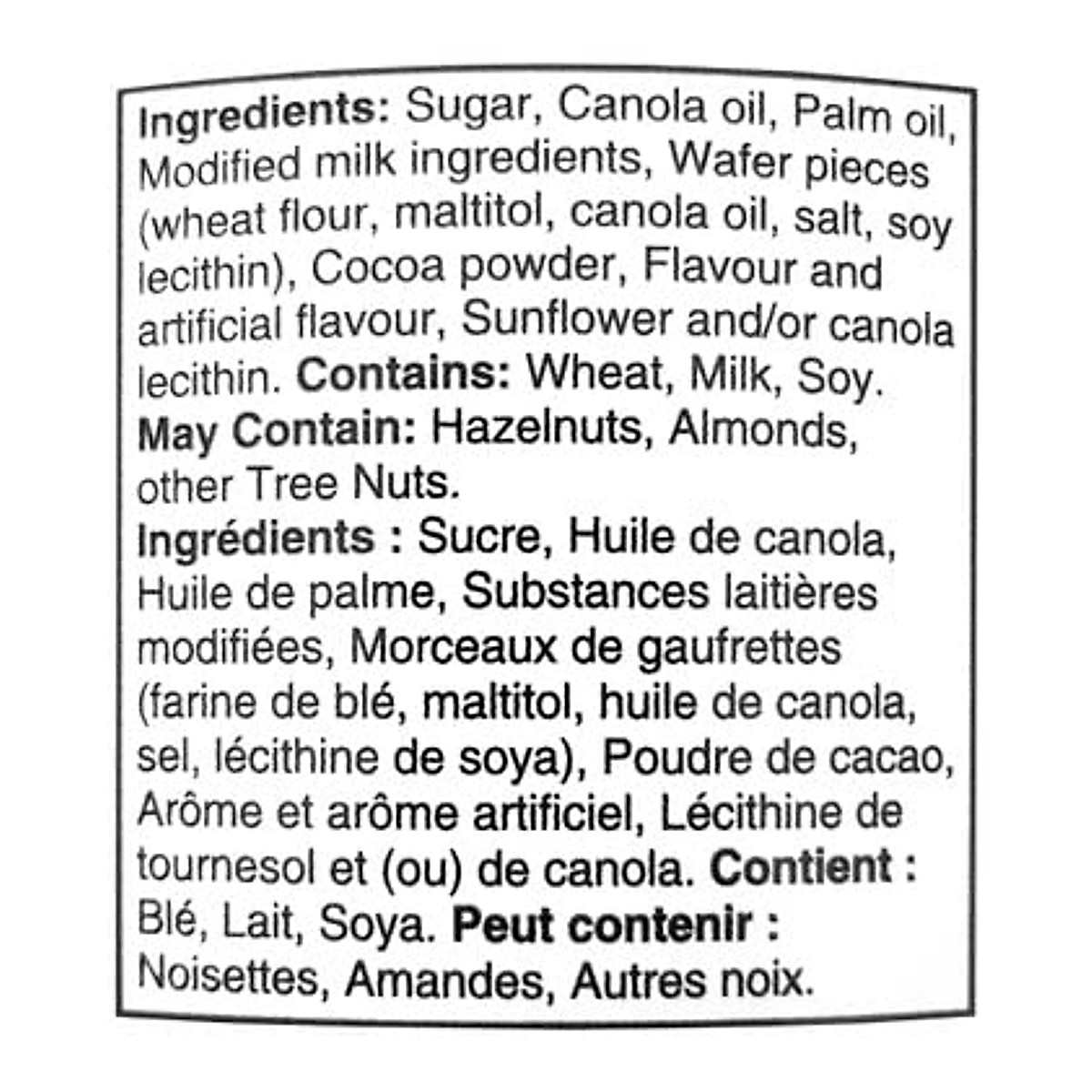 Nestle Professional KitKat Chocolate Spread, 3kg/6.5 lbs, Imported from Canada)