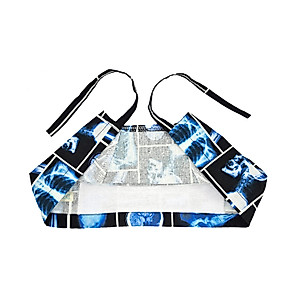 X-Ray Black Working Cap - Comfortable and Breathable for Men and Women Long Aesthetic Head Cover