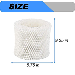 YUEFENG 6 Pack Humidifier Filters Replacement for Honeywell Humidifier HAC-504, HAC-504AW, HCM 350 (6)