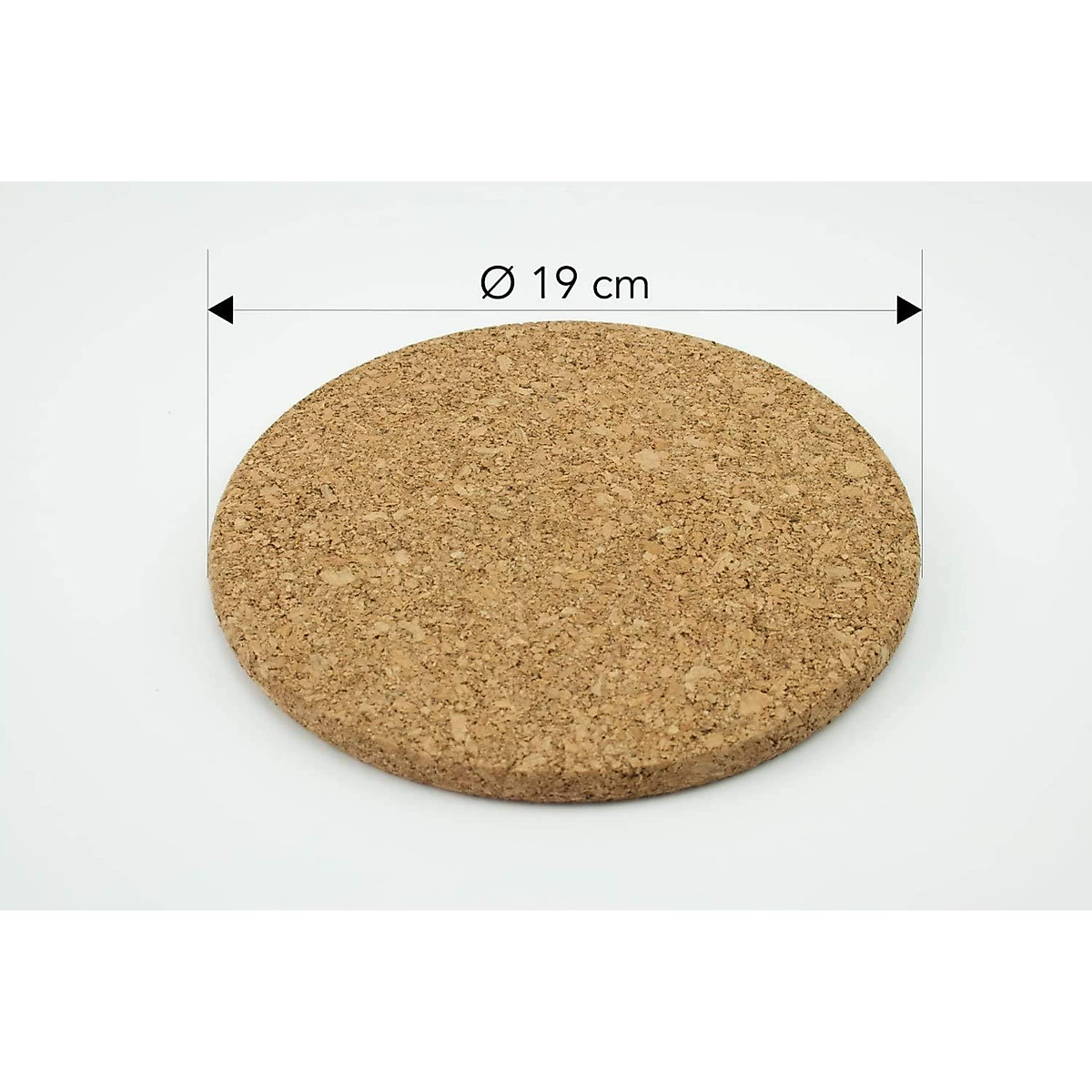 Ikea Heat Trivet Table Mat Cork Diameter 19 cm 3er Set 19cm
