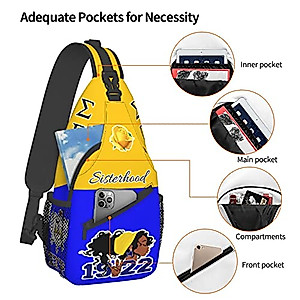 Sigma Gamma Rho Crossbody Bag, Outdoor Travel Shoulder Bag, Sigma Gamma Rho Gift, Sigma Gamma Rho Backpack