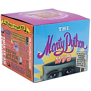 Monty Python Quotes Coffee Mug - Quotes from The Flying Circus as Well as Monty Python's Best Movies - Comes in a Fun Gift Box - by The Unemployed Philosophers Guild, 12 ounces