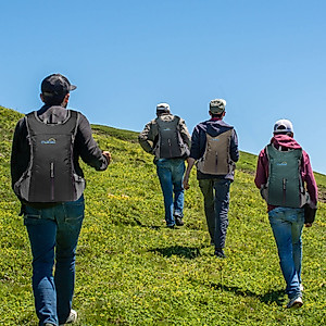 Hiking Daypack,Water Resistant Lightweight Packable Backpack, Foldable Backpack for Travel Camping Outdoor, Women Men Use (Army green)