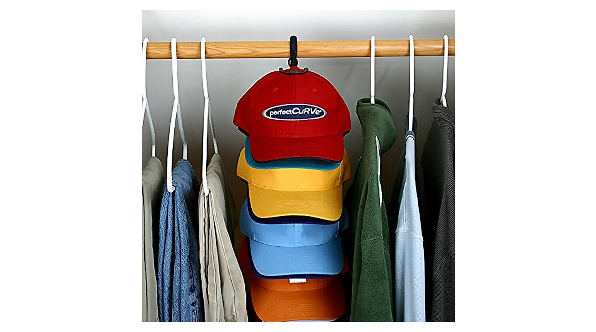Perfect Curve Cap Rack36: Organize 36 Baseball Caps