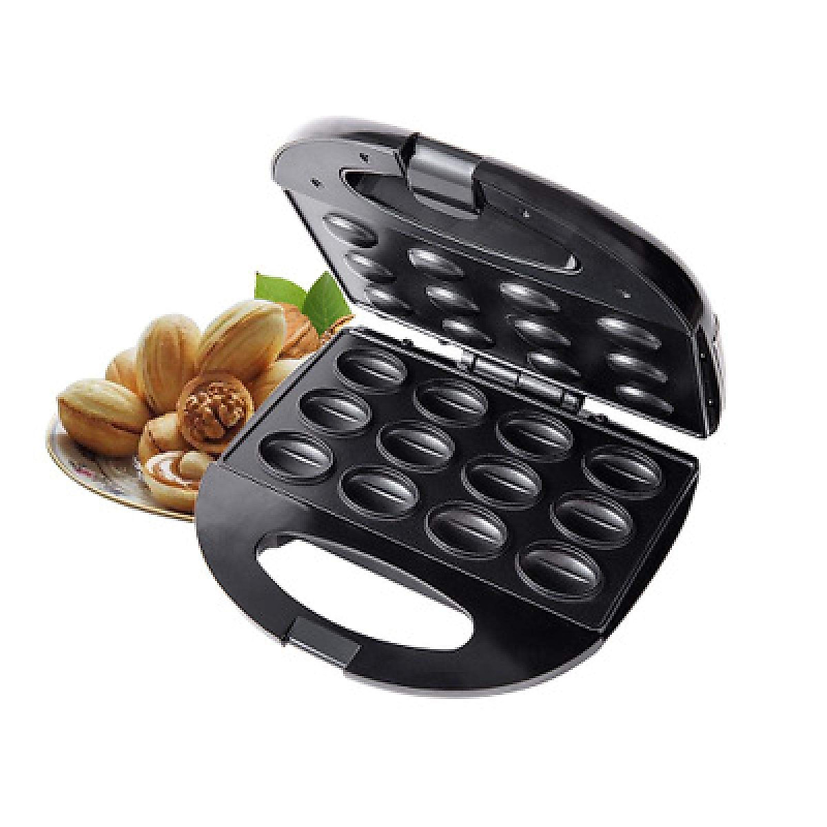 3 In 1 Deep Sandwich Maker Breakfast Sandwich Maker Mini Toasted Sandwich Maker Waffle Maker Electric Walnut Cake Machine Double-Sided Heating Non-Stick Breakfast Baking Appliance US plug