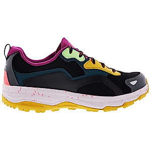 Skechers Women's Go Run Trail Altitude-Backwoods Trail Running Shoes, Black/Multi, 7M