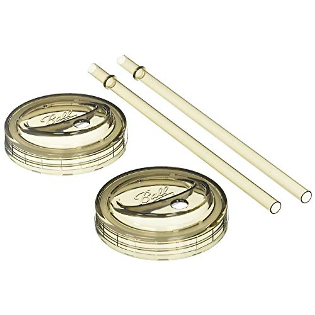 Jarden Sip N Straw Lids, Plain