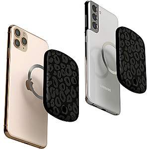 Casely Power Pod | MagSafe Compatible Battery Pack | Into The Wild | Black Leopard Power Pod