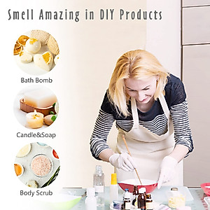 Fragrance Oils, MitFlor Winter Essential Oils for Home Diffusers, Soap & Candle Making Scents, Premium Holiday Aromatherapy Gift Set, 6 x10ml-Winter Berries, Gingerbread Cinnamon, Fireplace & More