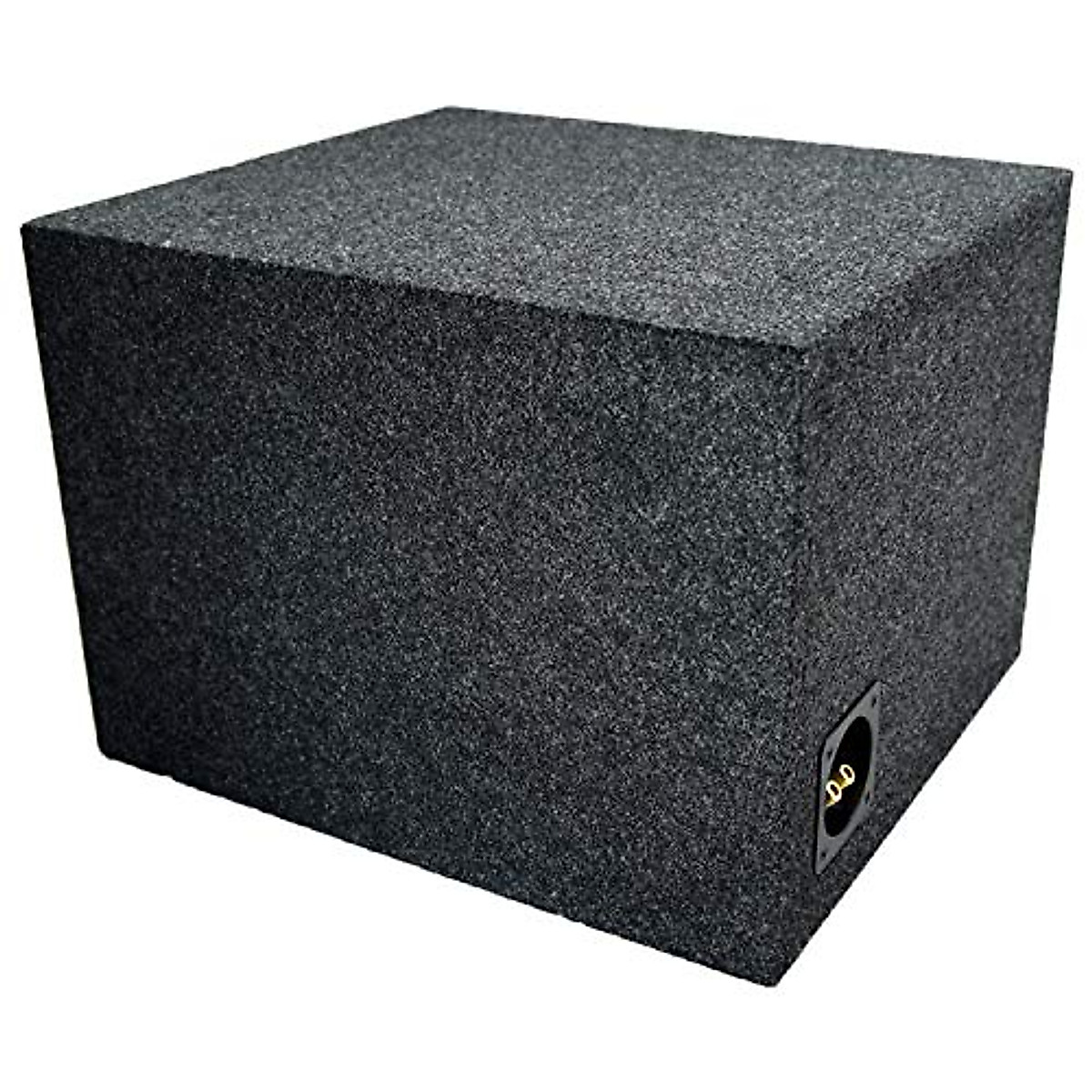 Universal Car Stereo Vented Port Single 12" Alpine S-W12D4 Type S Car Audio Subwoofer Custom Sub Box Enclosure Package New Without Amp