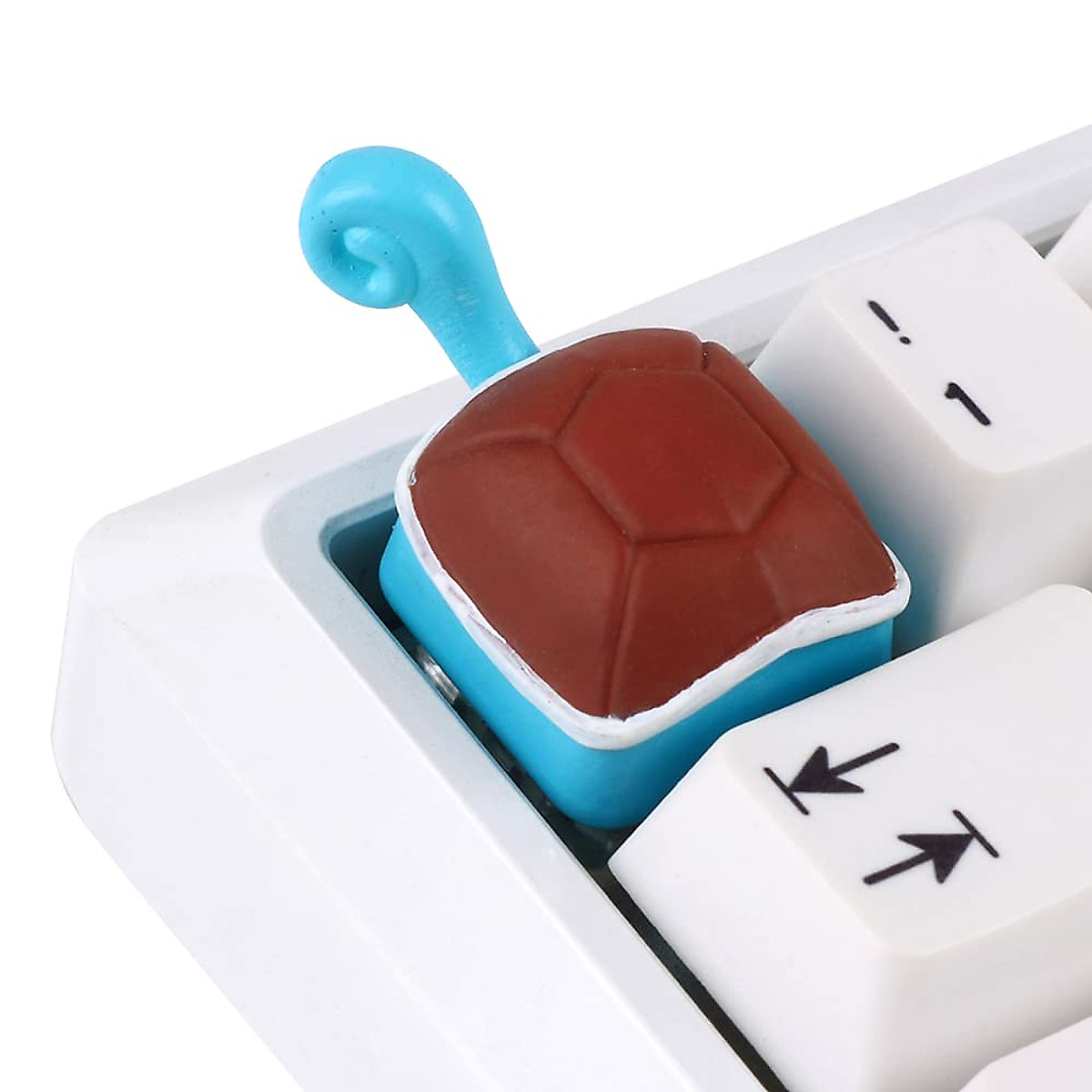 Little Fire Dragon Frog Seed Design Resin Keycaps for Cherry Mx Switch Mechanical Gaming Keyboard Use SA R1 (Potturtle)