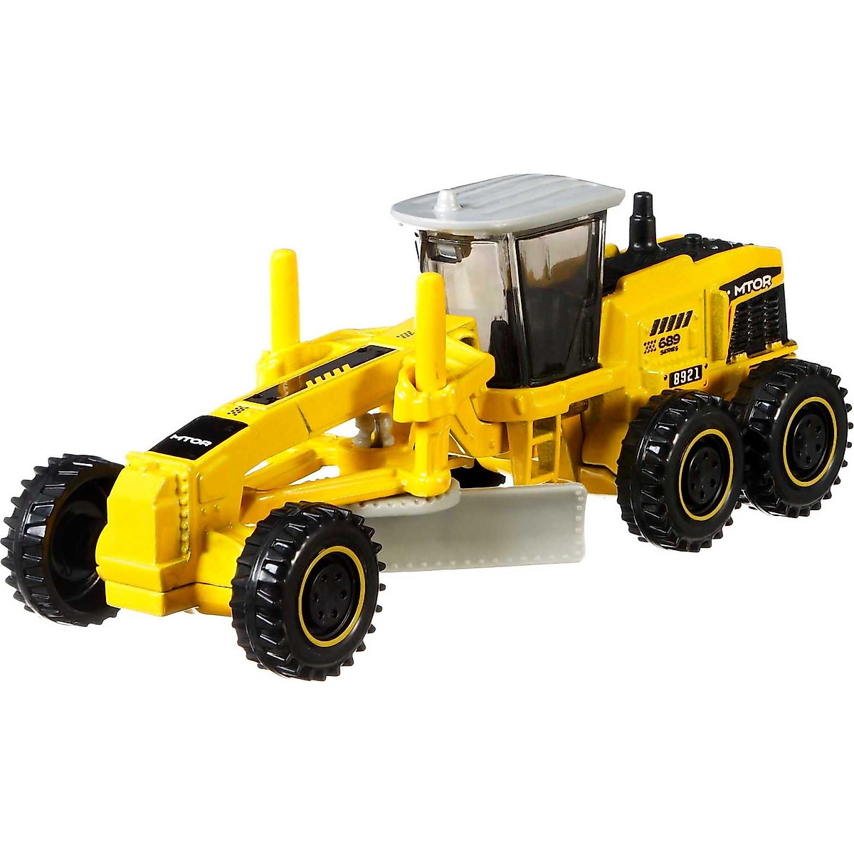 Matchbox Working Rigs 4-Pack, Set of 4 Toy Construction Trucks & Equipment with Moving Parts (Styles May Vary)