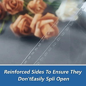 WEPOLY - 4" x 6" (100 Count) Clear Small Cellophane Bags - Self Sealing Cello Plastic Poly Bags- for Photo, Jewely, Bakey, Treats, Candies