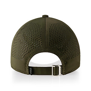 CHOK.LIDS Waterproof Ball Cap Cooling Mesh Running Baseball Cap Breathable Quick Dry Outdoor Sport Fitted Hat for Men Women (Navy)