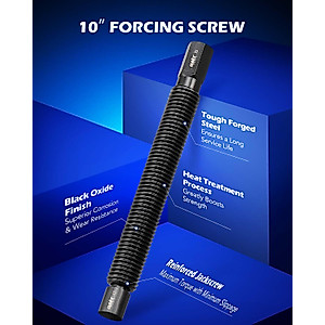 Orion Motor Tech Heavy Duty Ball Joint Press & U Joint Removal Tool Kit with 4wd Adapters, for Most 2WD and 4WD Cars and Light Trucks (BK)