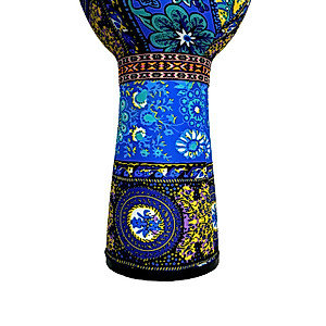 BORIYAM Djembe Bongo Drum 8" Hand Drum，percussion， Sheepskin Drum Noodles，Cotton and linen drum body, Suitable for Beginners