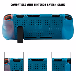 Airmate Switch Carrying Case Compatible with Nintendo Switch/Switch OLED (Blue)