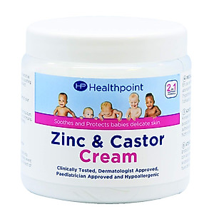Healthpoint Baby Cream, 225G - Protects and soothes skin with Zinc & Castor Oil