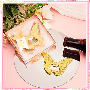 60 Packs Butterfly Bottle Opener Wedding Favors with Packaging Box Creative Butterfly Party Favors Wedding Souvenirs for Guests Butterfly Baby Shower Favors for Girl Bridal Shower Quinceanera Gifts