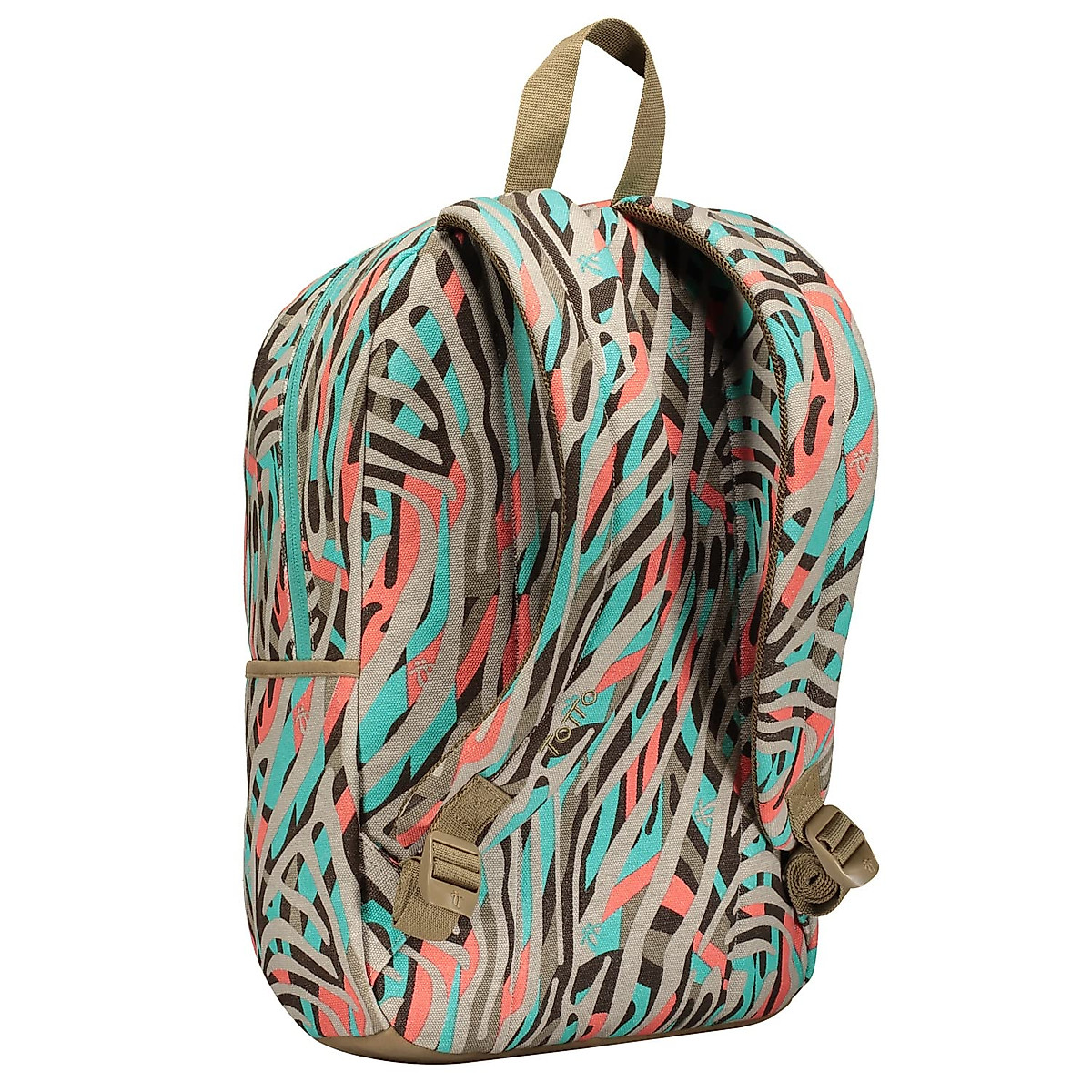 Totto Unisex Morral Jaideny Daypack, Multicoloured, One Size, Traditional