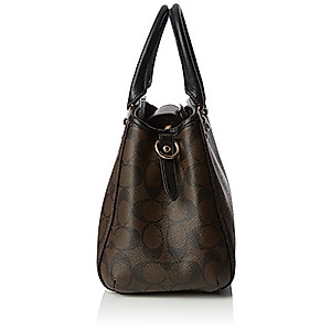 Coach Margo Carryall and Crossbody handbag (Brown Black)
