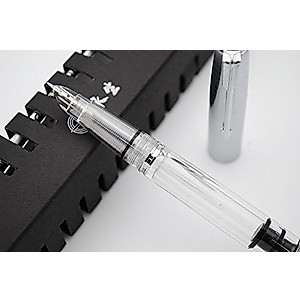 czxwyst 601 Steel Cap Vacumatic Fountain Pen (transparent-2)
