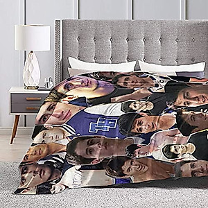 Blankets Nathan Scott Collage Soft and Comfortable Warm Fleece Throw Blankets Yoga Blankets Beach Blanket Picnic Blankets for Sofa Bed Camping Travel
