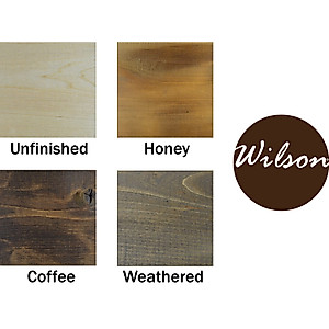 Wilson Wood Crafts Rustic Hand Hewn Barn Beam Mantel (6 x 8 x 72, Coffee)