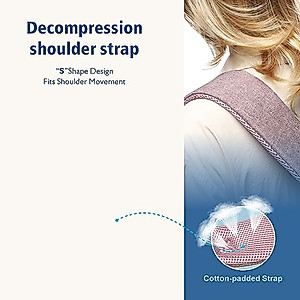 F-color Clear Backpack - Large Clear Backpack Heavy Duty with Lunch Bag and Pen Bag for Adults, Women, Stadium, Travel, Transparent Backpack, Pink (for age 12 or above)