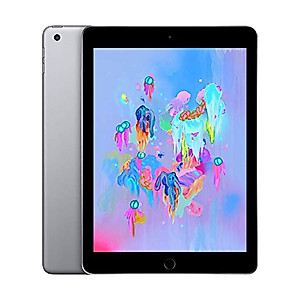 Early 2018 Apple iPad (9.7-inch, Wi-Fi, 32GB) - Space Gray (Renewed)