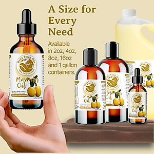 Bella Terra Oils - Marula Oil for Face 8 oz - Cold-Pressed Essence, A Symphony of Essential Fatty Acids, for an Enriched Skin Experience