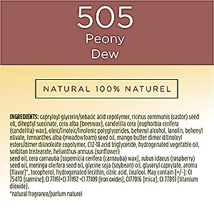 Burts Bees 100% Natural Glossy Lipstick, Peony Dew - 1 Tube