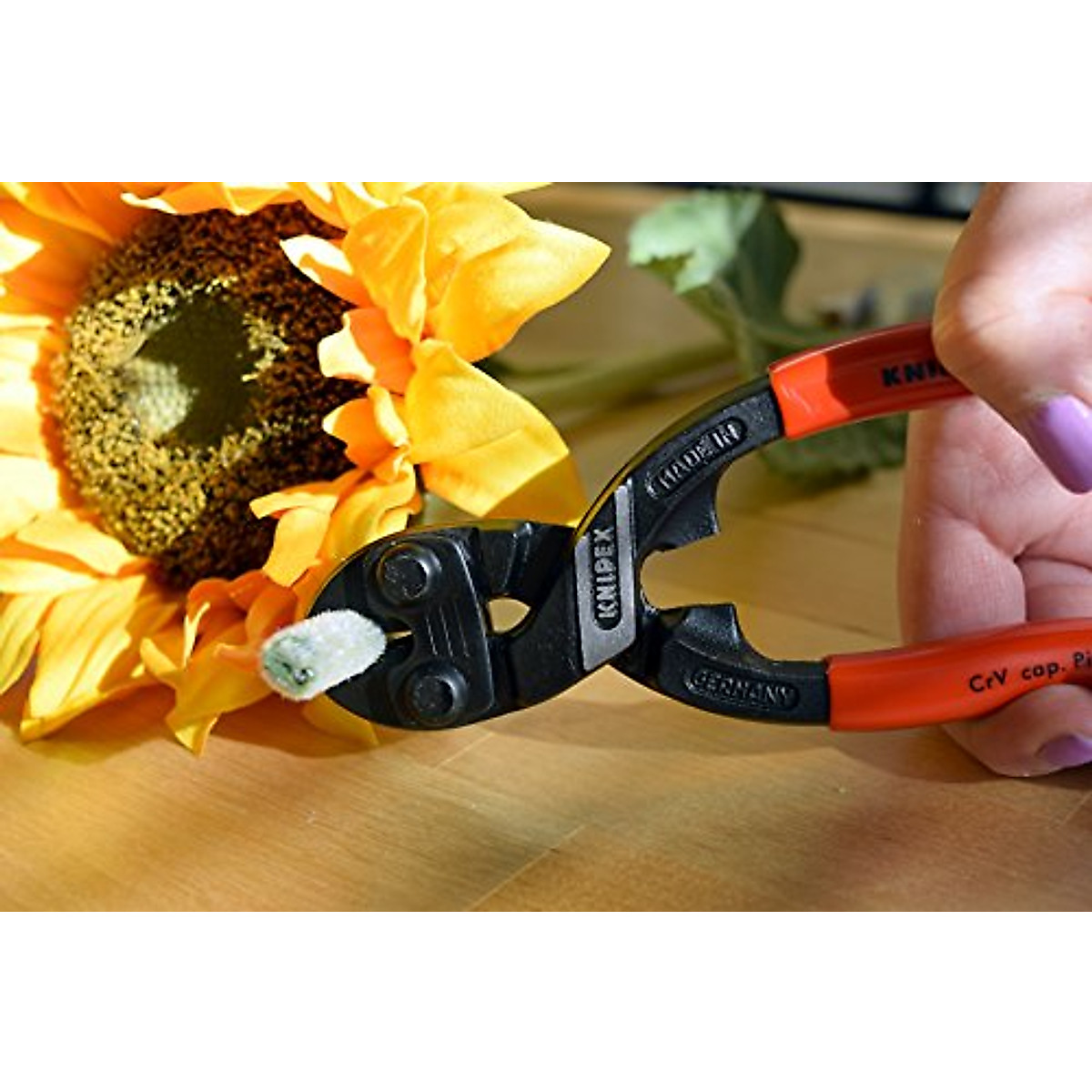 KNIPEX - 71 01 200 Tools - CoBolt Compact Bolt Cutter (7101200), 8-Inch