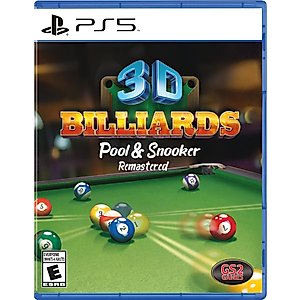 3D Billiards Pool & Snooker Remastered Playstation 5
