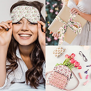 Whaline 12Pcs Spring Cotton Fabric Bundles 18 x 22 Inch Floral Quilting Fabric Patchwork Flower Pattern Precut Fat Quarters for Spring Birthday Sewing DIY Crafts Handmade Clothing