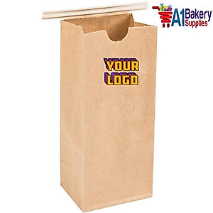 Resealable Kraft Tin Tie Poly-lined Bags Coffee Bags Reclosable Tin Tie Bags without window - 1Lb - 50 Pack
