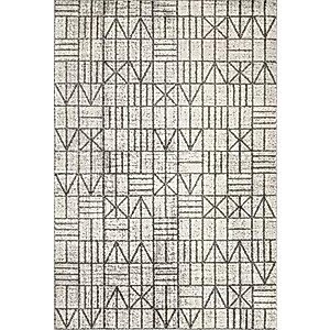 nuLOOM Clea Modern Tiles Runner Rug, 2' x 6', Grey