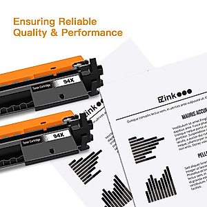 E-Z Ink (TM) Compatible Toner Cartridge Replacement for HP 94X CF294X High Yield 94A CF294A Compatible with Laserjet M118dw, M148dw, M148fdw, M149fdw, M118, M148 Printer (High Yield, Black, 2 Pack)