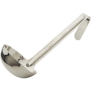 Winco One Piece Stainless Steel Ladle, 2 Ounce, 6"