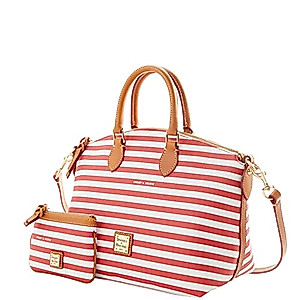 Dooney & Bourke Sullivan Coated Cotton Satchel With Med Wristlet