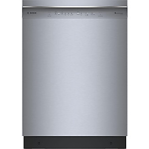 Bosch SHE53C85N 24 Inch Smart Built-In Dishwasher, stainless steel