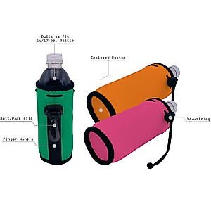 Blank Neoprene Water Bottle Coolie (4 Pack, Purple)