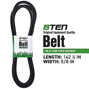 8TEN Engine to Deck Belt for Toro 62 inch Deck Z Master Z252L Z253 Z255 Z256 Z257 Z286E Z287L Z288E Z597-D 99-4647